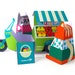 DIY Papercraft Kit, Green Market Playset, Pdf Paper Toy, Instant ...