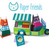 DIY Paper Toy Cookie Shop Playset DIY Papercraft Kit Paper Doll House ...