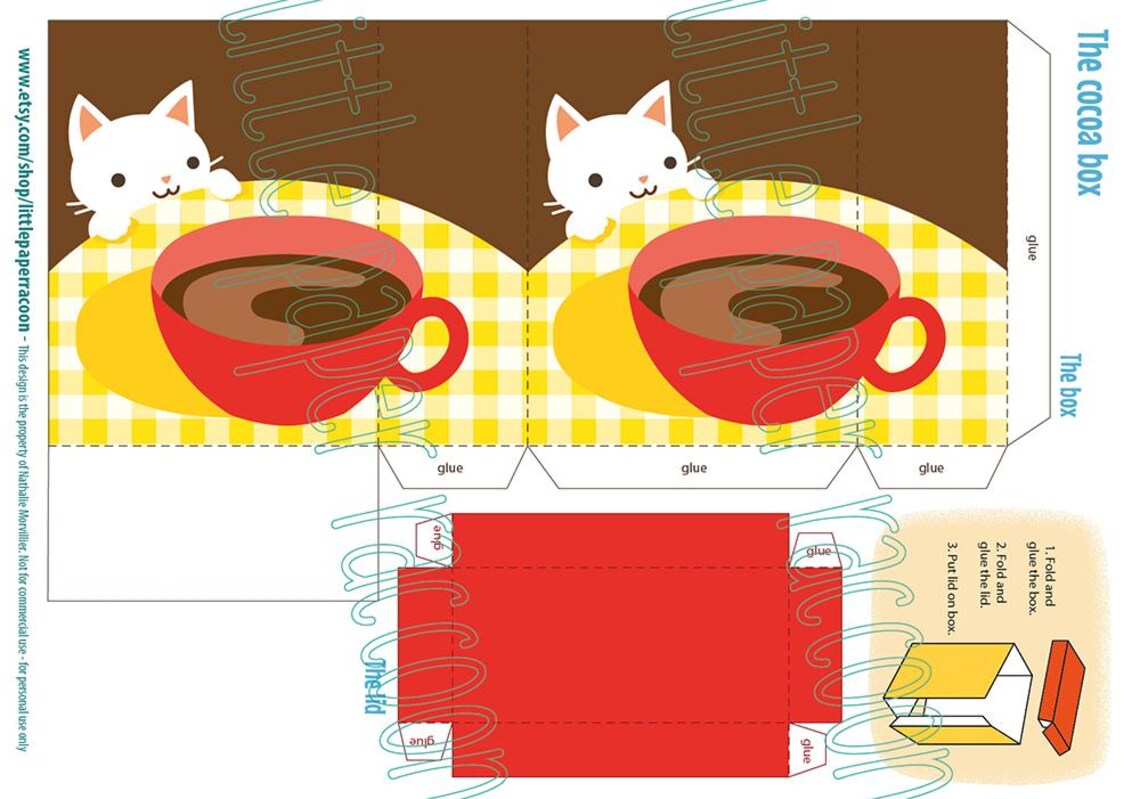 DIY Papercraft Kit Food Playset Pdf Paper Toy Breakfast Pretend Play ...