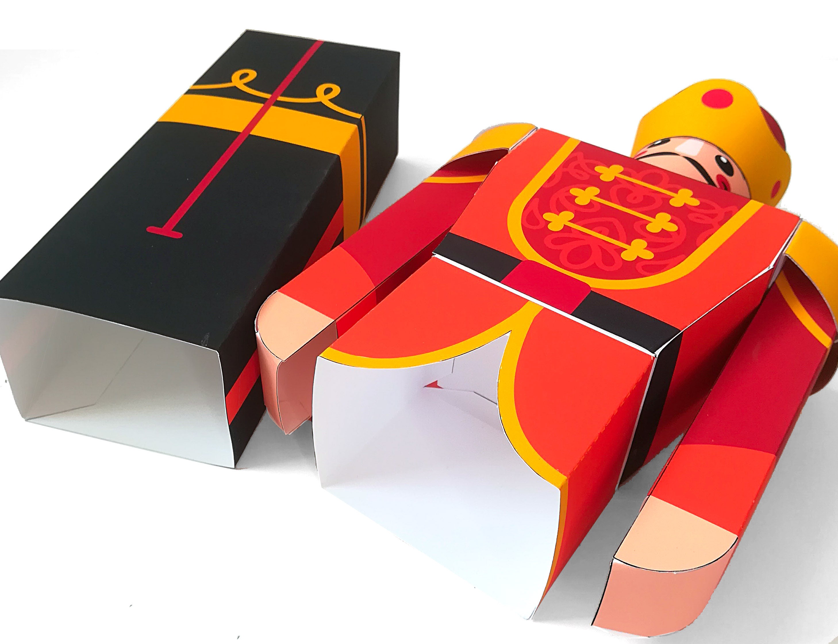 Nutcracker Favor Box Printable Decoration Diy Christmas | Etsy