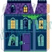 Printable Haunted House Paper Toy, Halloween Decor Indoor, Halloween ...