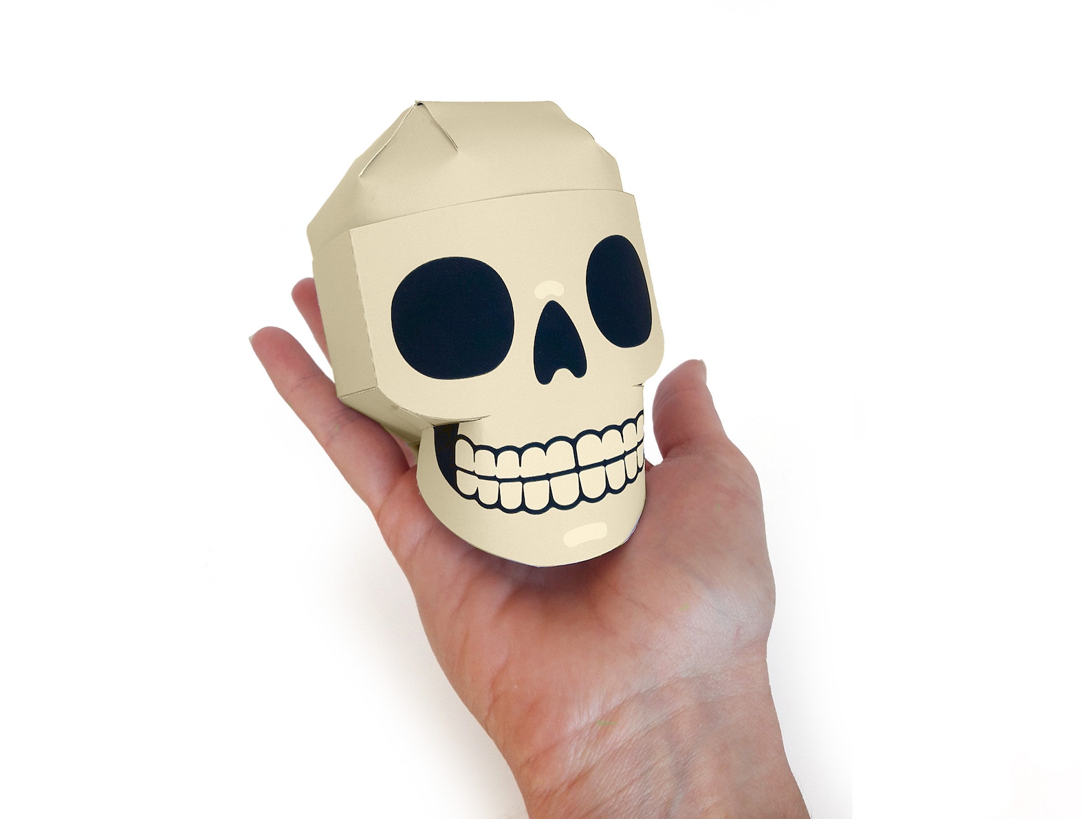 DIY Printable Skull Favor Box - Etsy