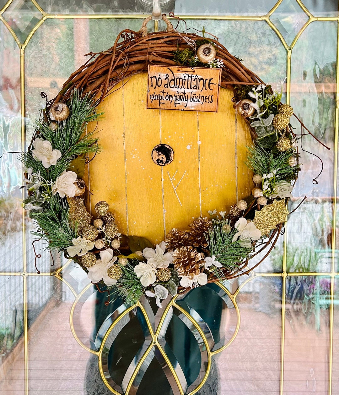 15 Hobbit Shire Wreath Gold Holiday Christmas - Etsy