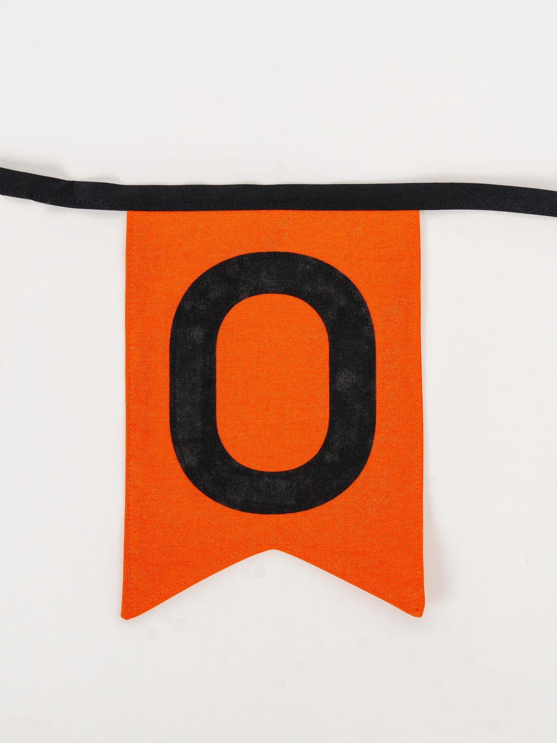 BOO Fabric Halloween Flag Banner - Ready to Ship - Handmade Decor ...