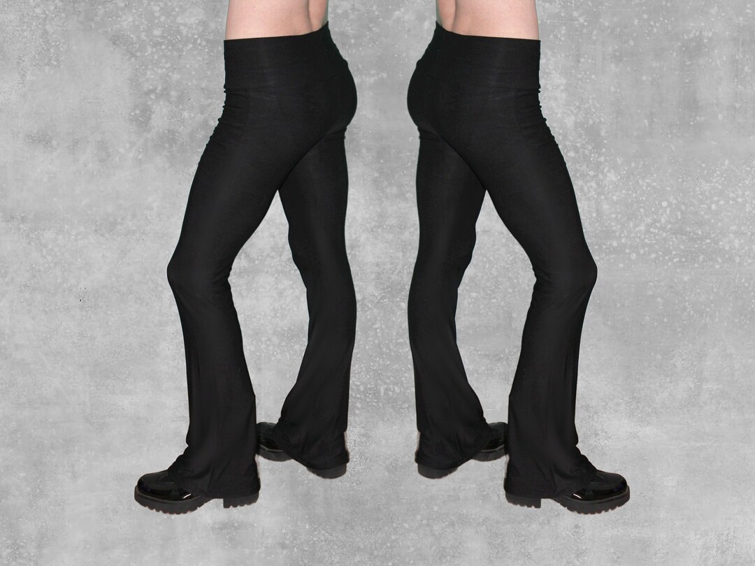 High Waisted Bamboo Flares With Pockets Custom, Handmade in Denver, Eco ...