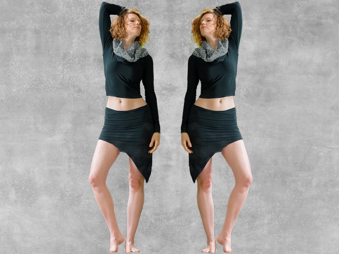 Pixie Bamboo Mini Skirt // Custom, Handmade in US, Eco-friendly Fashion ...