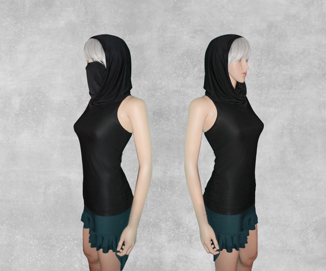 NINJA WANDERER Bamboo Tank With Mask - Lovingly Handmade to Order in ...