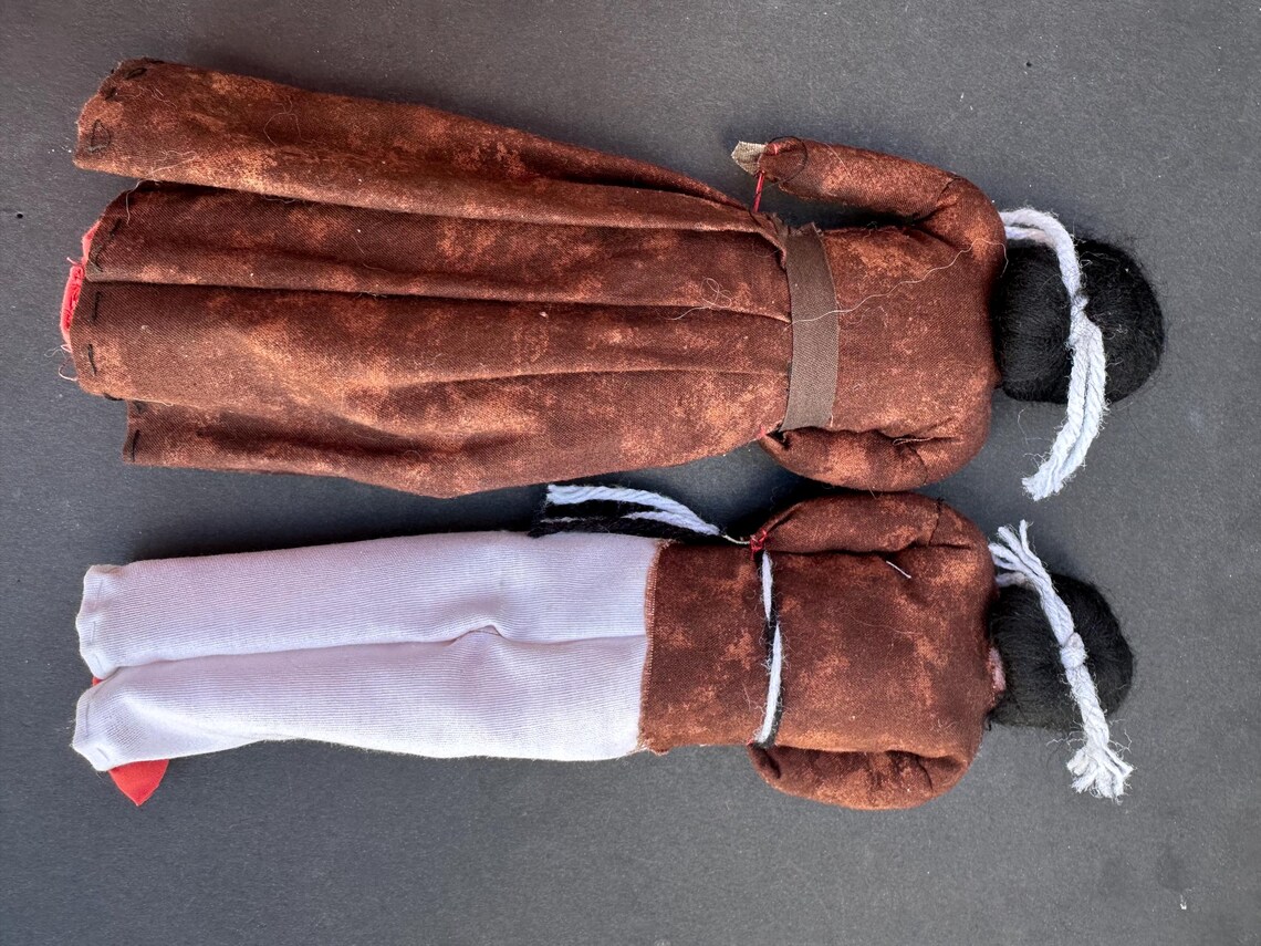 Vintage Native American Indian Rag Dolls Couple - Etsy