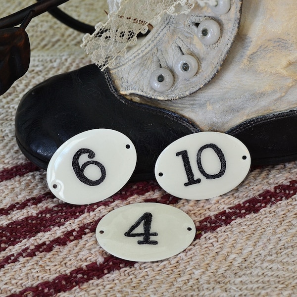 Number Tags - Etsy