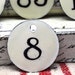 Number Metal Tag for Custom Farmhouse Number Tag for Vintage Decor - Etsy