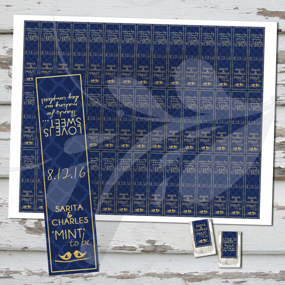 Tic Tac Mini Labels | 'mint' to Be Printable Stickers | Lovebirds ...