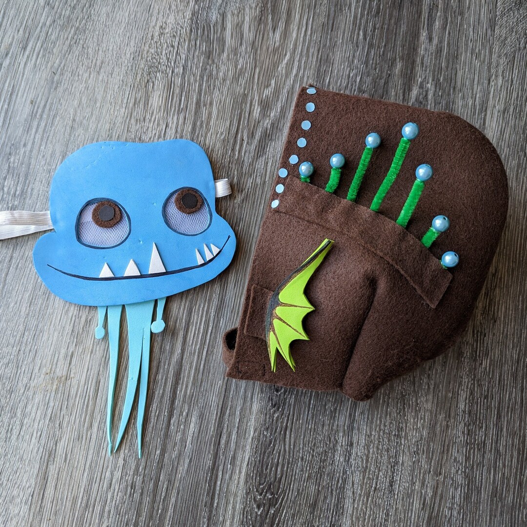 Minion Toddler Bonnet & Mask | Megamind Baby Cosplay | Foam Mask and ...