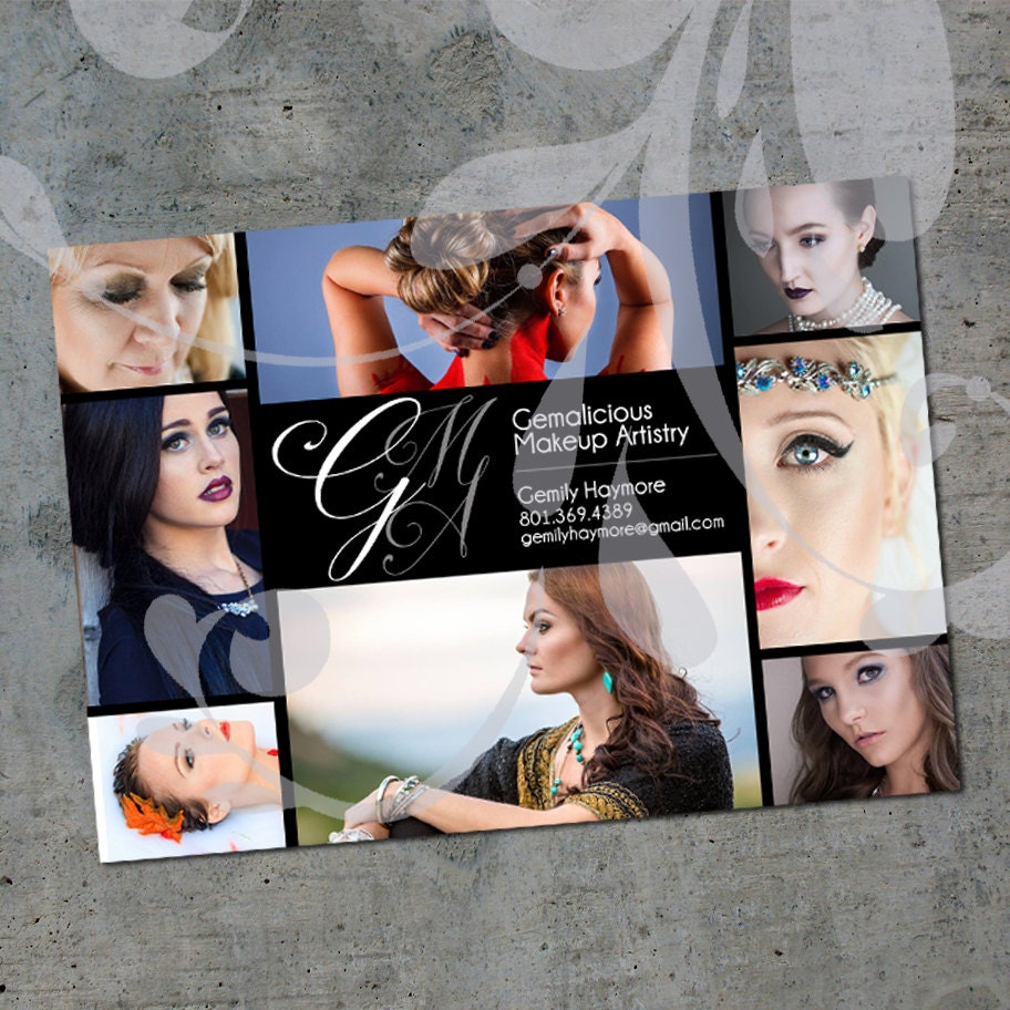 Makeup Artist Comp Card