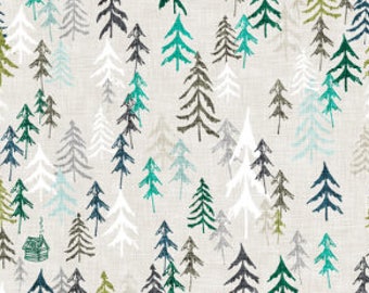 Tree fabric | Etsy