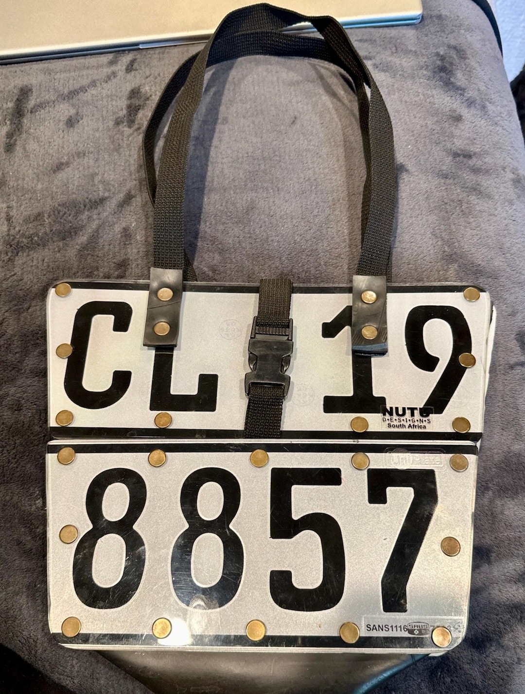 Vintage South African License Plate Purse – NUTU Designs – Upcycled ...