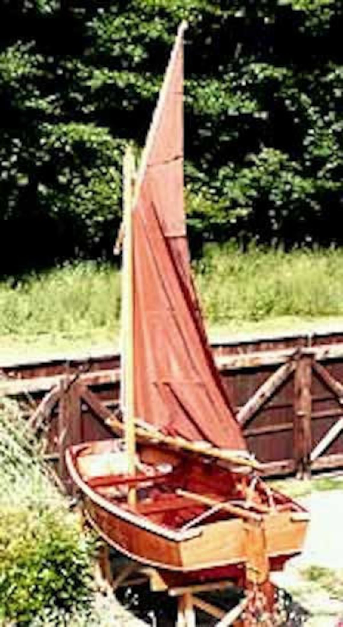 Boat Build Plans for 8' Ply/epoxy Sailing Pram Dinghy. Full ...