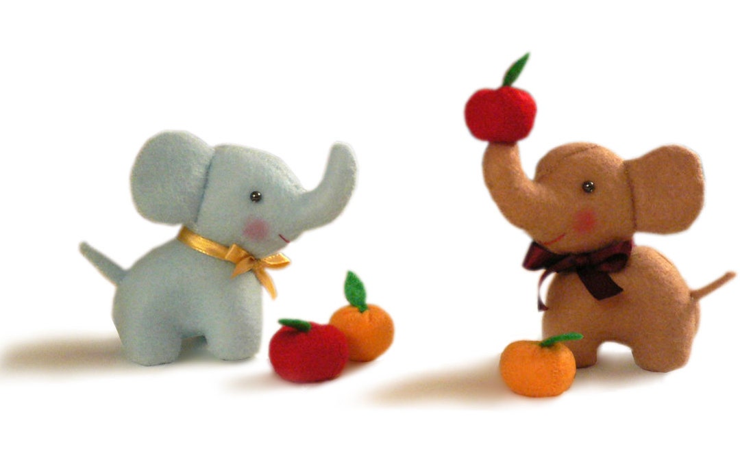 Elephant Sewing Pattern, Baby Toy Sewing Pattern - Etsy