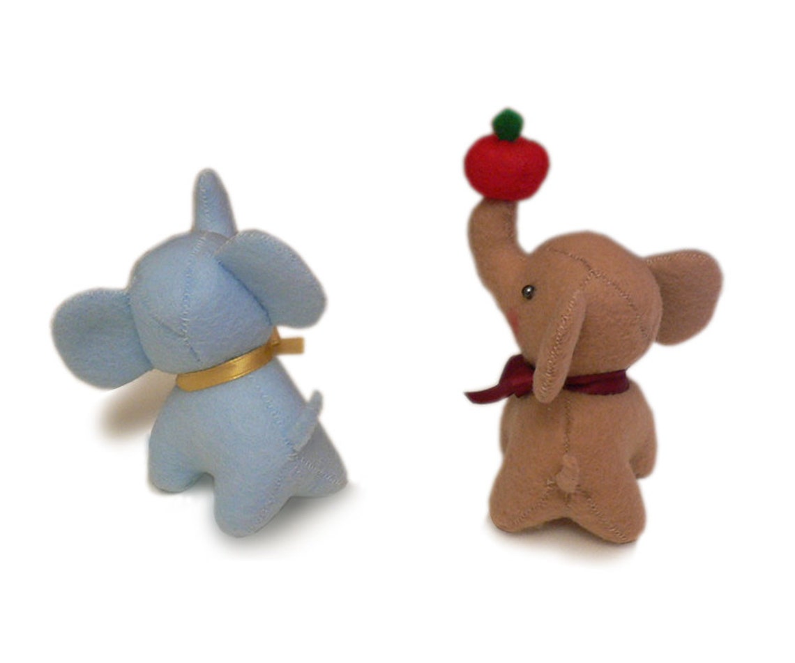 Elephant Sewing Pattern Baby Toy Sewing Pattern - Etsy