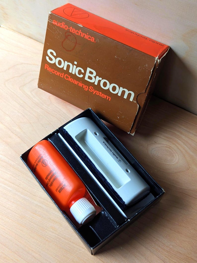 Vintage 1970s Audio-technica Sonic Broom Record Cleaning System - Etsy