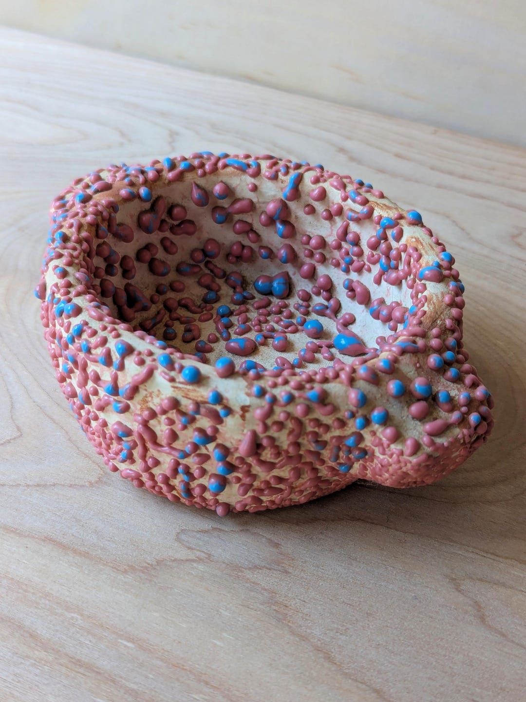 Vintage Ceramic Pebble Glaze Studio Pottery Dish - Etsy