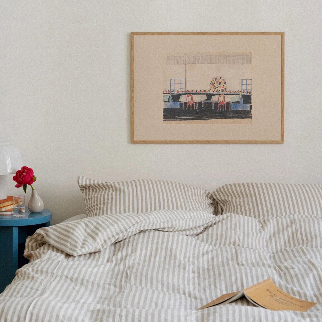 Fine Art Print 0008, Vintage Café Sketch, Cafe Illustration, Restaurant ...