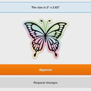 Mariposa Sticker - Etsy