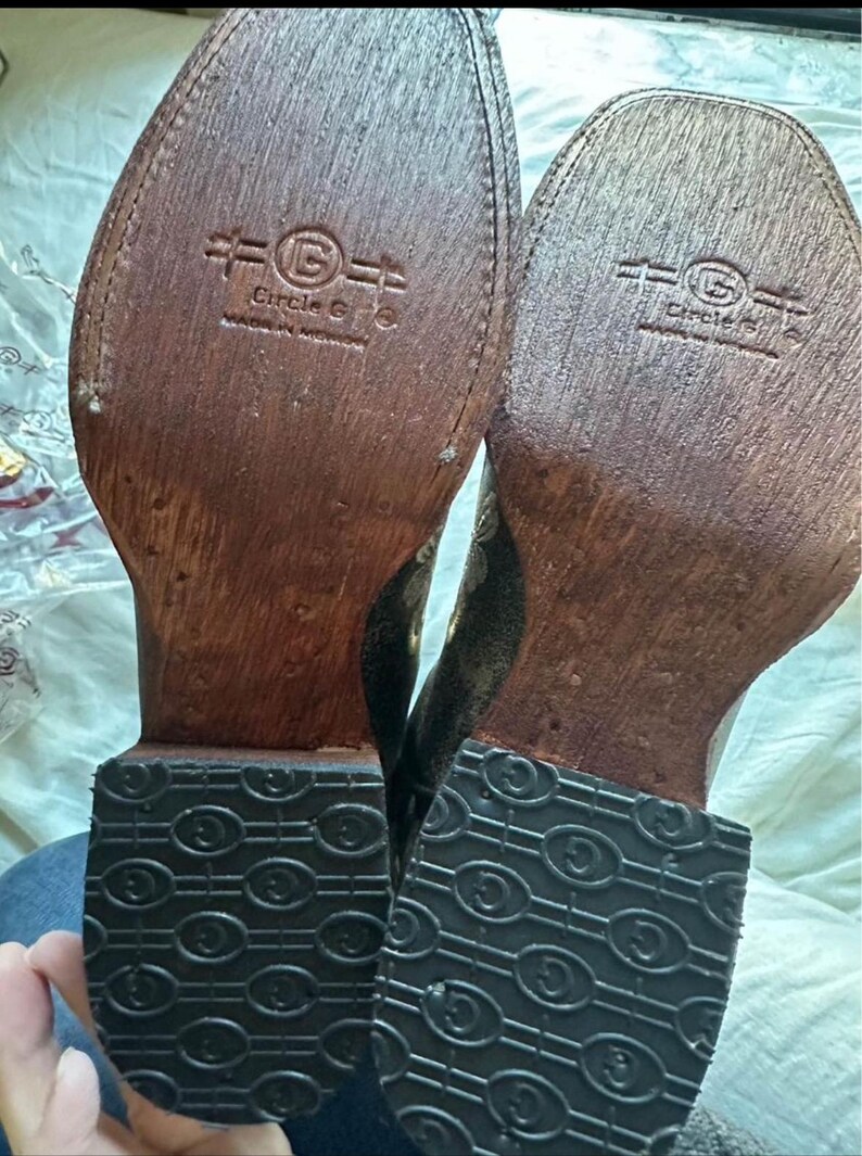 Circle G Cowboy Boots - Etsy
