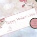 Printable Mother's Day Gift Certificate, Gift Voucher, Gift Coupon ...