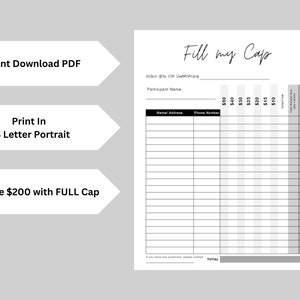 Fill My Graduation Cap Fundraiser, Graduation Sponsorship, High School ...