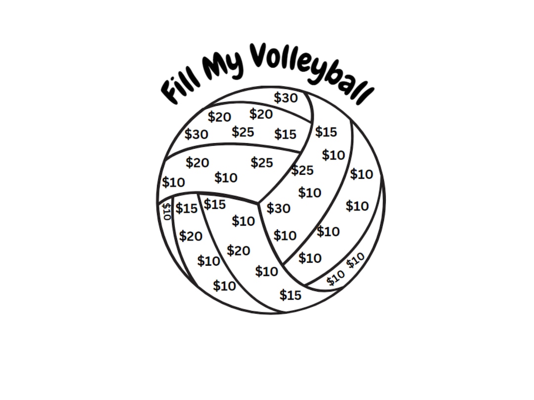 Fill My Volleyball Fundraiser, Sports Fundraiser, High School ...