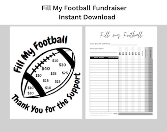 Fill My Helmet Fundraiser, Football Sponsorship, Sports Fundraiser ...