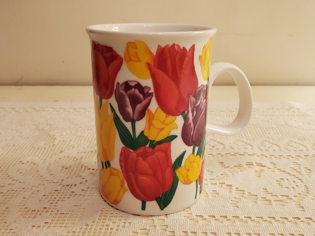 Sambo China Art Vintage Coffee Mug / Fine Cups / Multi Colors / Floral ...