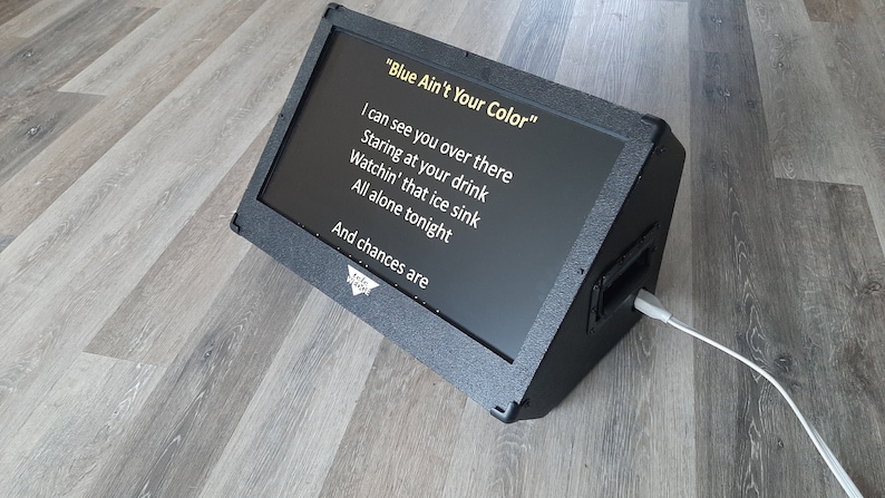 24 Horizontal Lyric Teleprompter for Tablet/ipad/pc | Etsy