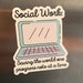 Social Work Progress Notes-magnet - Etsy