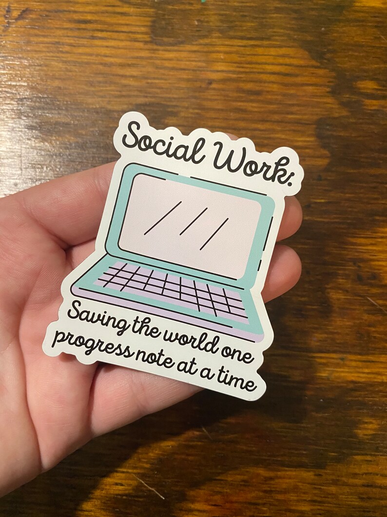 Social Work Progress Notes-magnet - Etsy