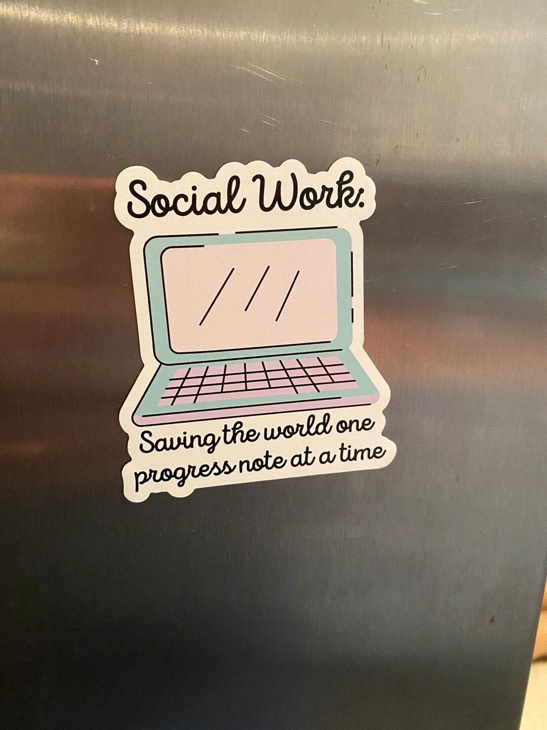 Social Work Progress Notes-magnet - Etsy