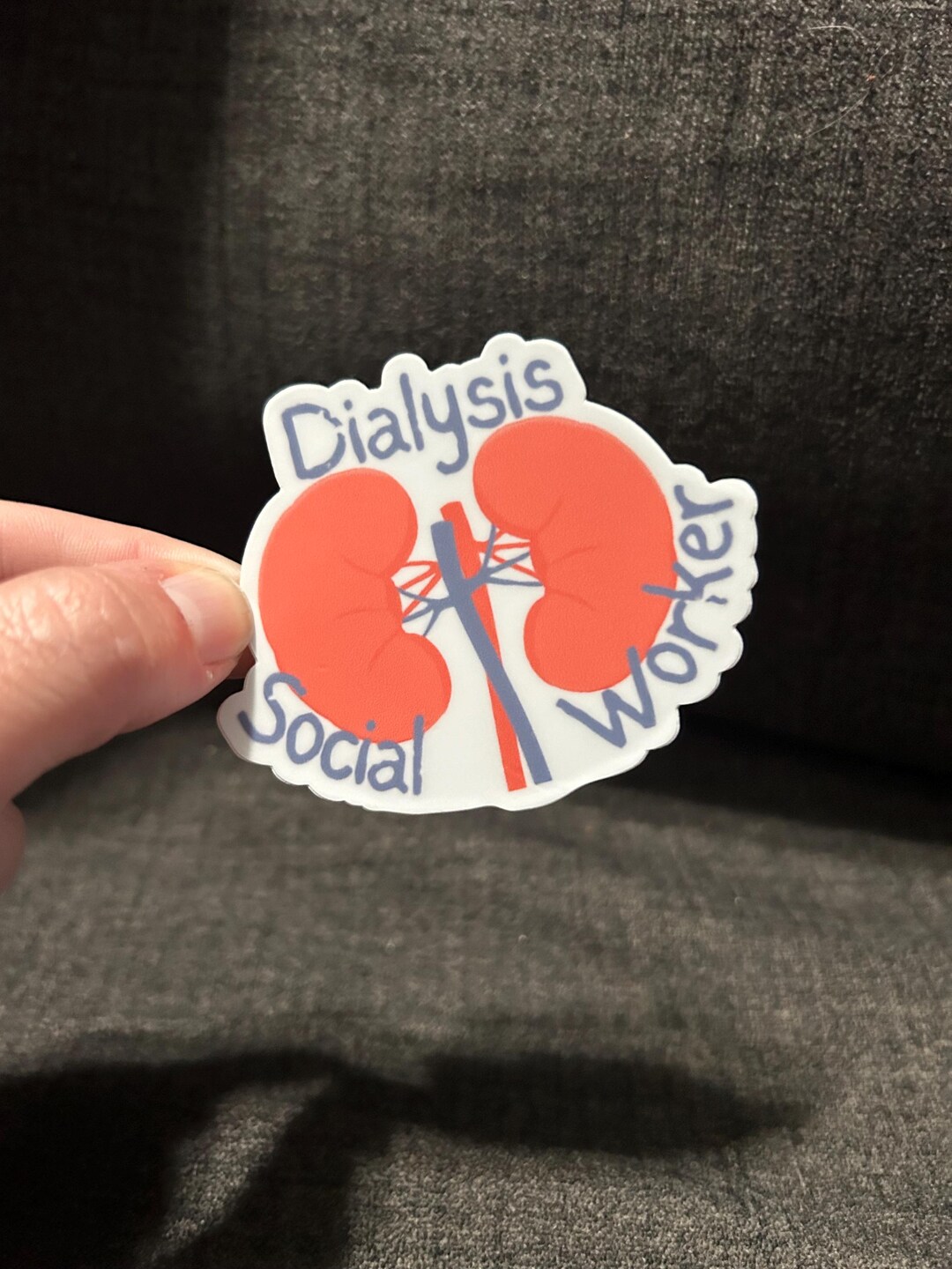 Dialysis Social Worker Sticker, Laptop Sticker, Dialysis Case Manager ...