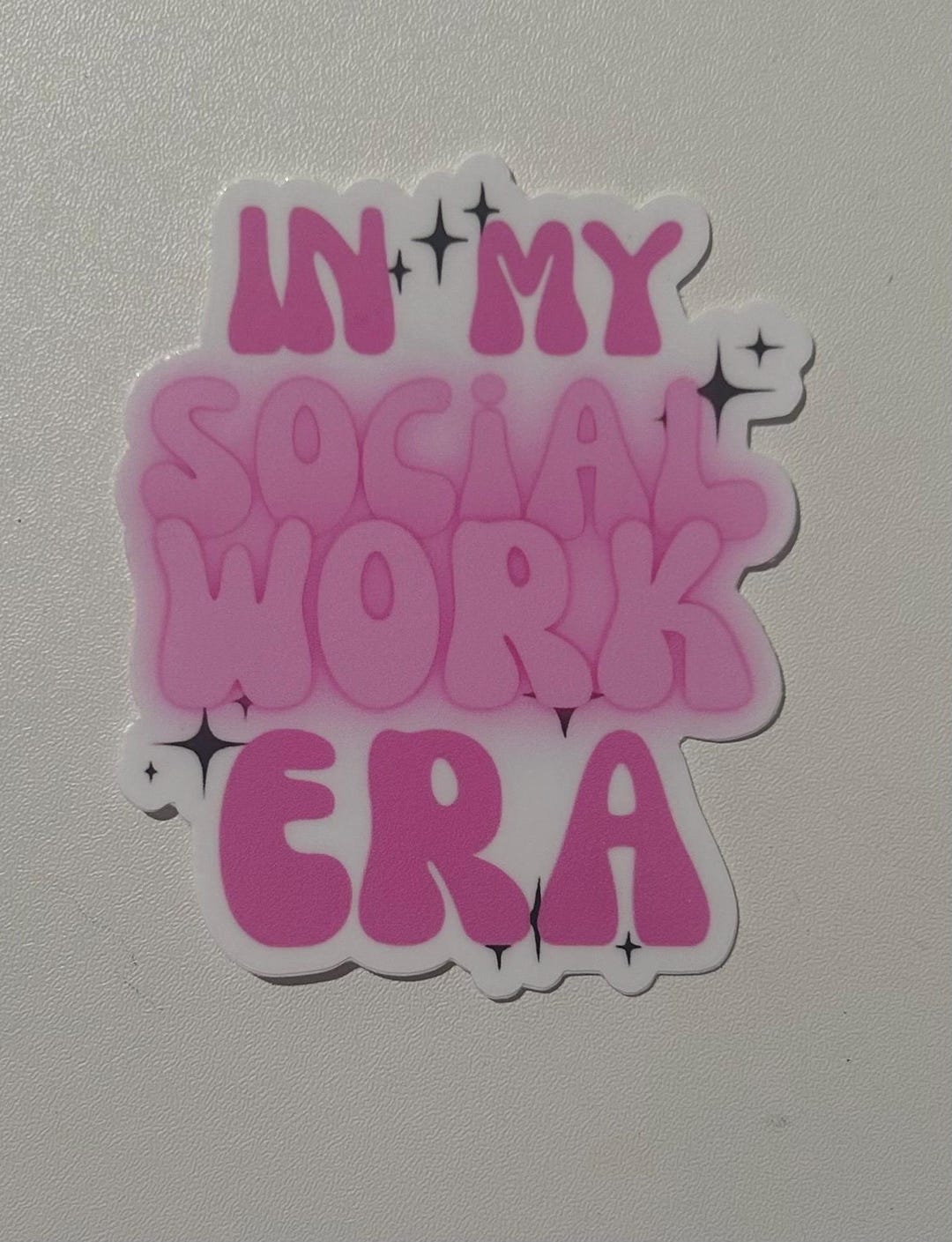 Social Worker Sticker, Laptop Sticker, Social Work ERA, Era, Social ...