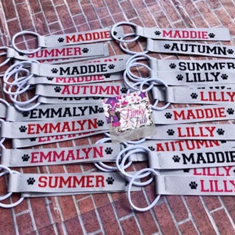 Pom Pom Name Tag - Etsy