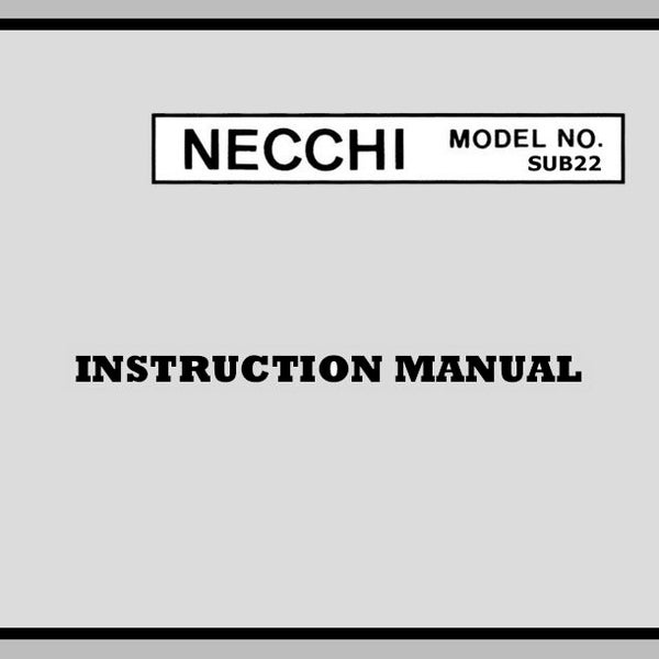 Sewing Machine Necchi - Etsy