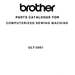 Brother ULT2001 ULT 2001 Embroidery Sewing Machine Service Manual and ...