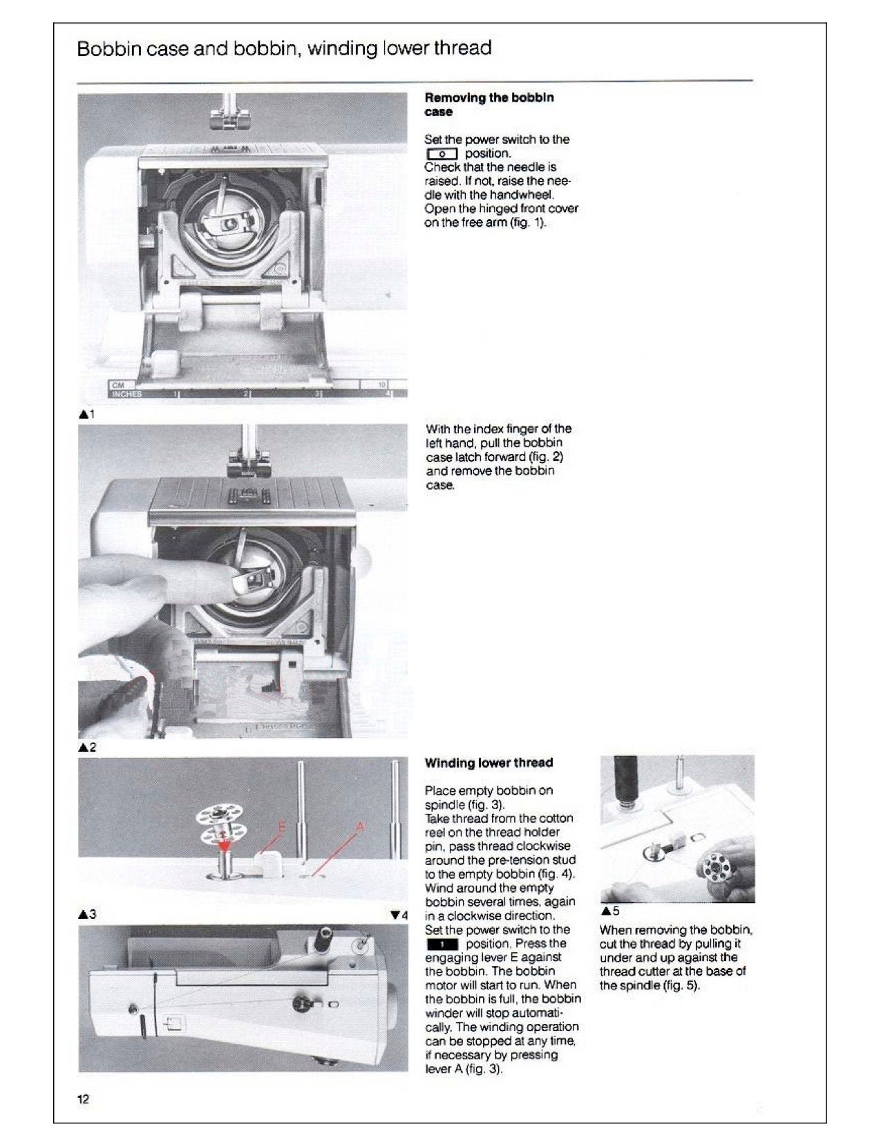BERNINA 1120, 1130 Vintage Sewing Machine Instruction / Operating ...