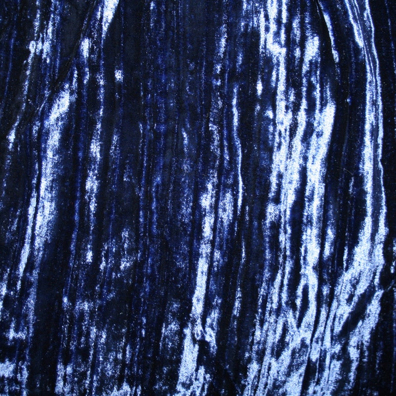 Blue Velvet Fabric - Etsy