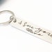 Engraved Keychain Signature Keychain Handwritten Keychain - Etsy
