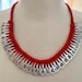 Necklace, Choker Handmade With Soda Top Pop /soda Tabs and Sturdy Nylon ...