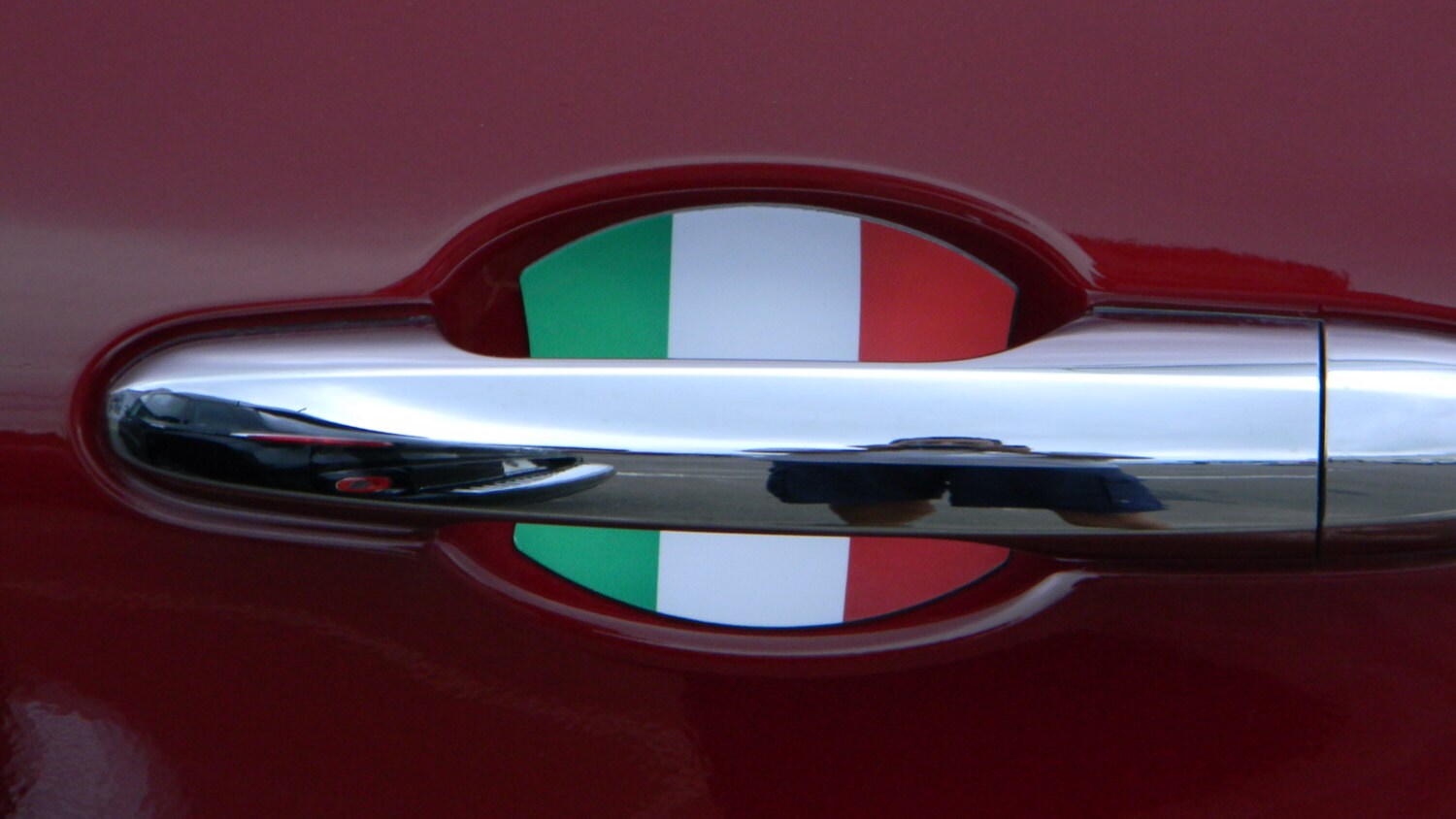 Fiat 500 Italian Flag Auto Accessory Car Door Handle Scratch - Etsy