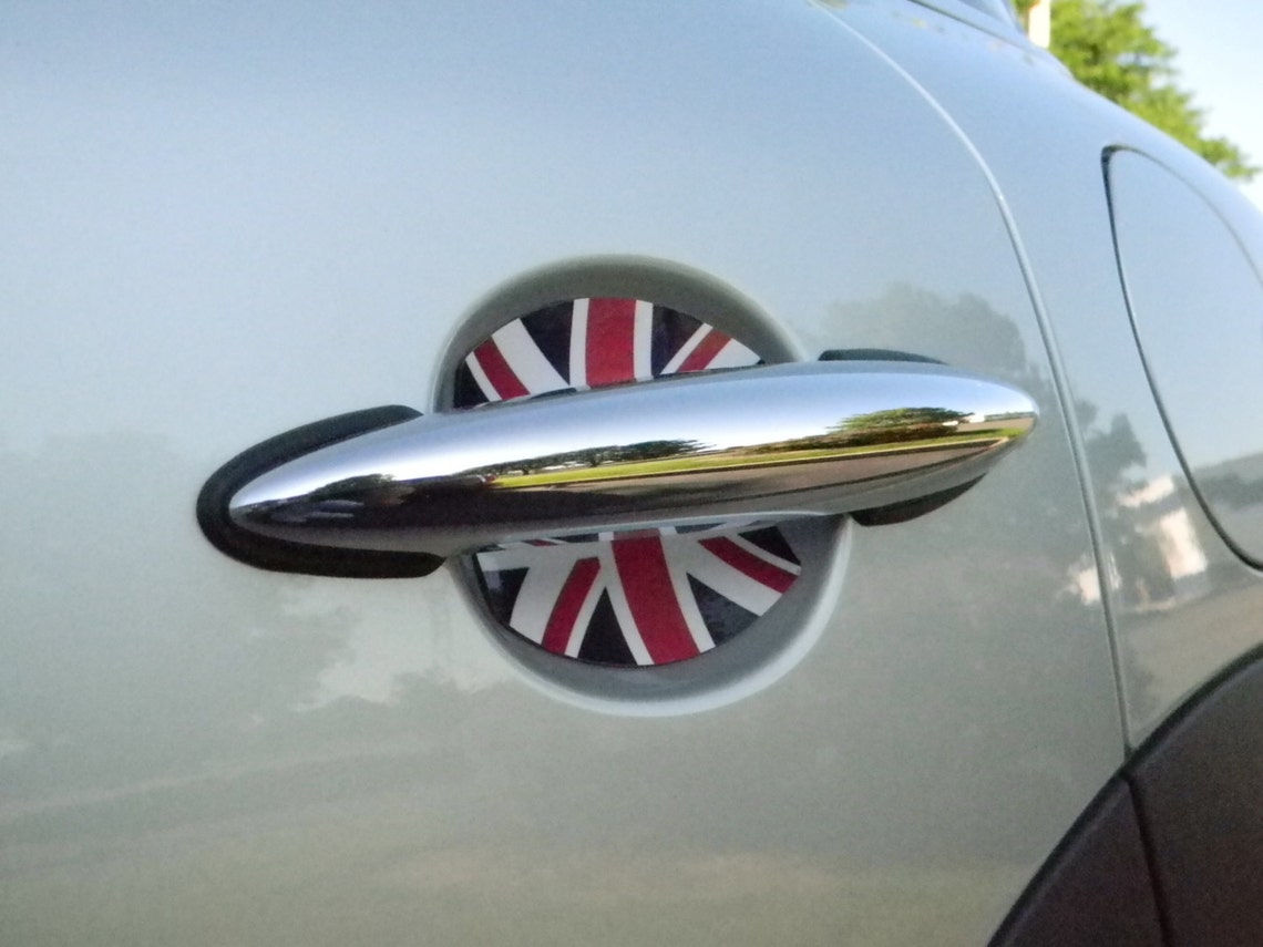 Mini Copper British Flag Union Jack Auto Accessory New Car Door Handle ...