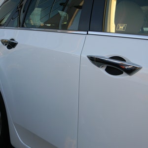 Mini Cooper Clubman Auto Accessory Carbon Fiber Car Door Handle Scratch ...