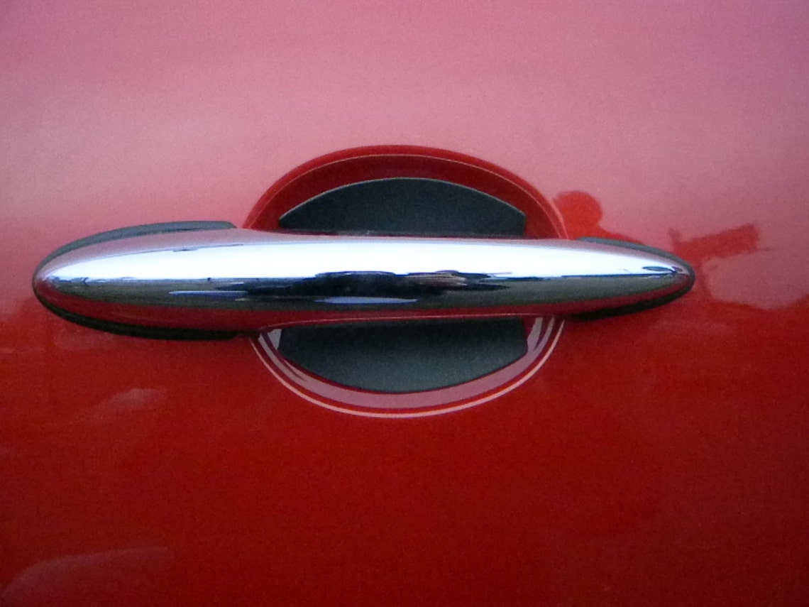 Flat Black Auto Accessory Car Door Handle Scratch Cover Guards - Etsy