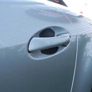 Mini Cooper Clubman Auto Accessory Carbon Fiber Car Door Handle Scratch ...